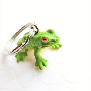 KEYCHAIN Key Chain FROG Key Ring Key Fob Animal Cute Fun Cool Unique ...