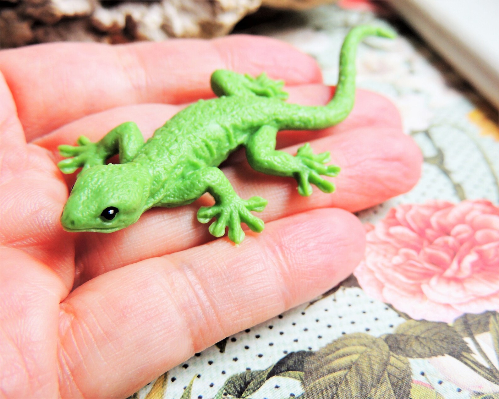 MINIATURE LIZARD Animal Figure Figurine Fairy Gardens - Etsy