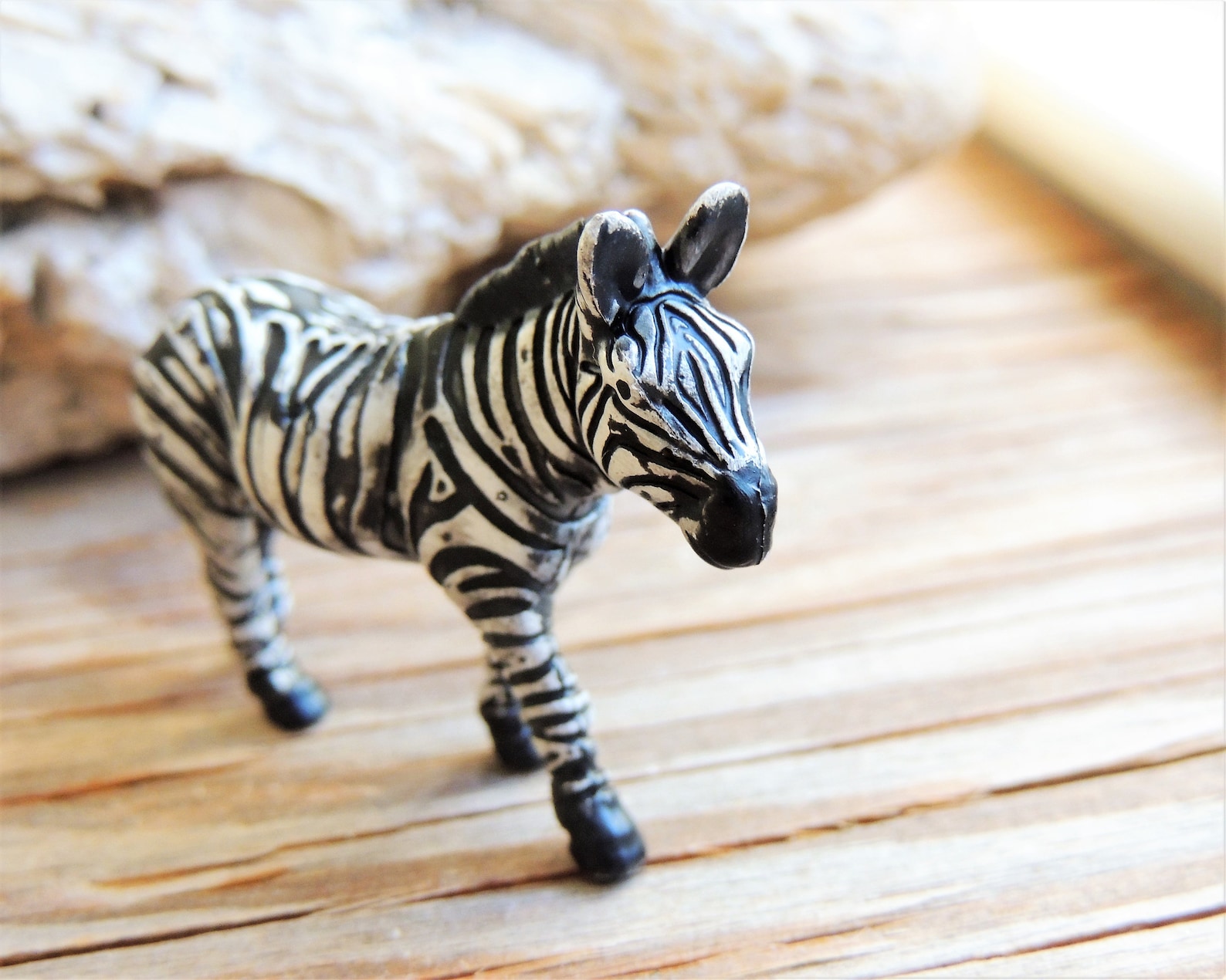 MINIATURE ZEBRA Animal Figurine Figure Fairy Garden Dollhouse - Etsy