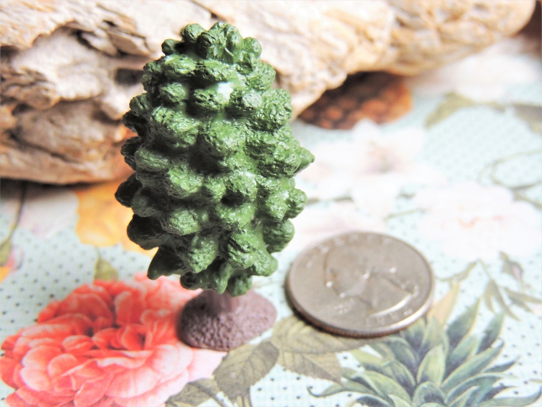 MINIATURE ASPEN TREE Figurine Crafts Terrain Figure Fairy Garden ...