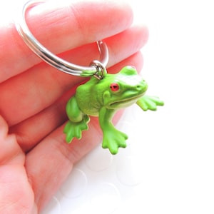 KEYCHAIN Key Chain FROG Key Ring Key Fob Animal Cute Fun Cool Unique ...