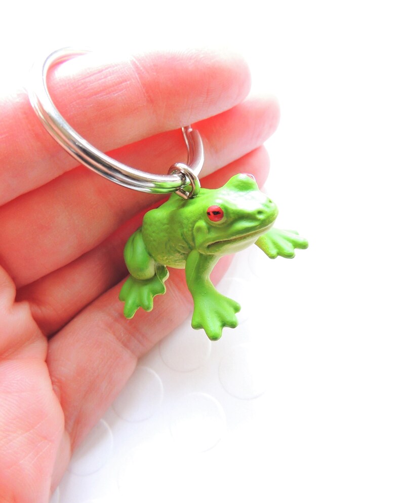 KEYCHAIN Key Chain FROG Key Ring Key Fob Animal Cute Fun Cool | Etsy