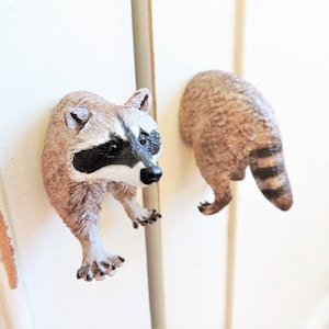 ANIMAL CABINET PULLS Drawer Knobs Handle Wall Hook Hardware Decorative ...