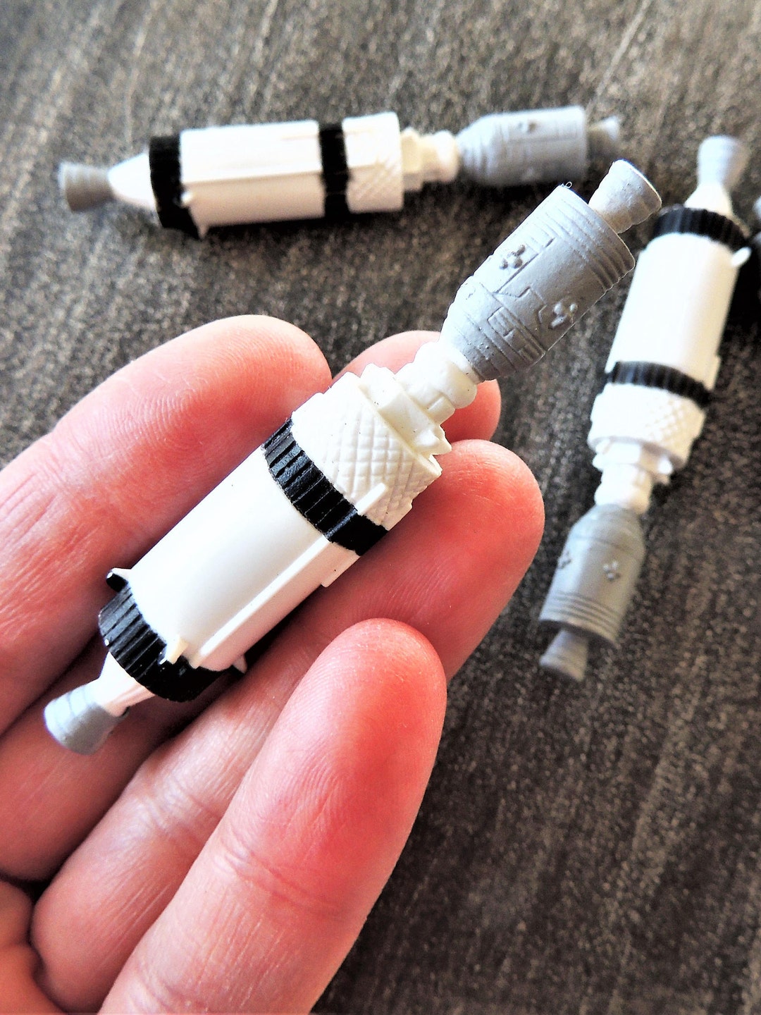 MINIATURE APOLLO Space Capsule Ship Figures Figurines Diorama Terrarium ...