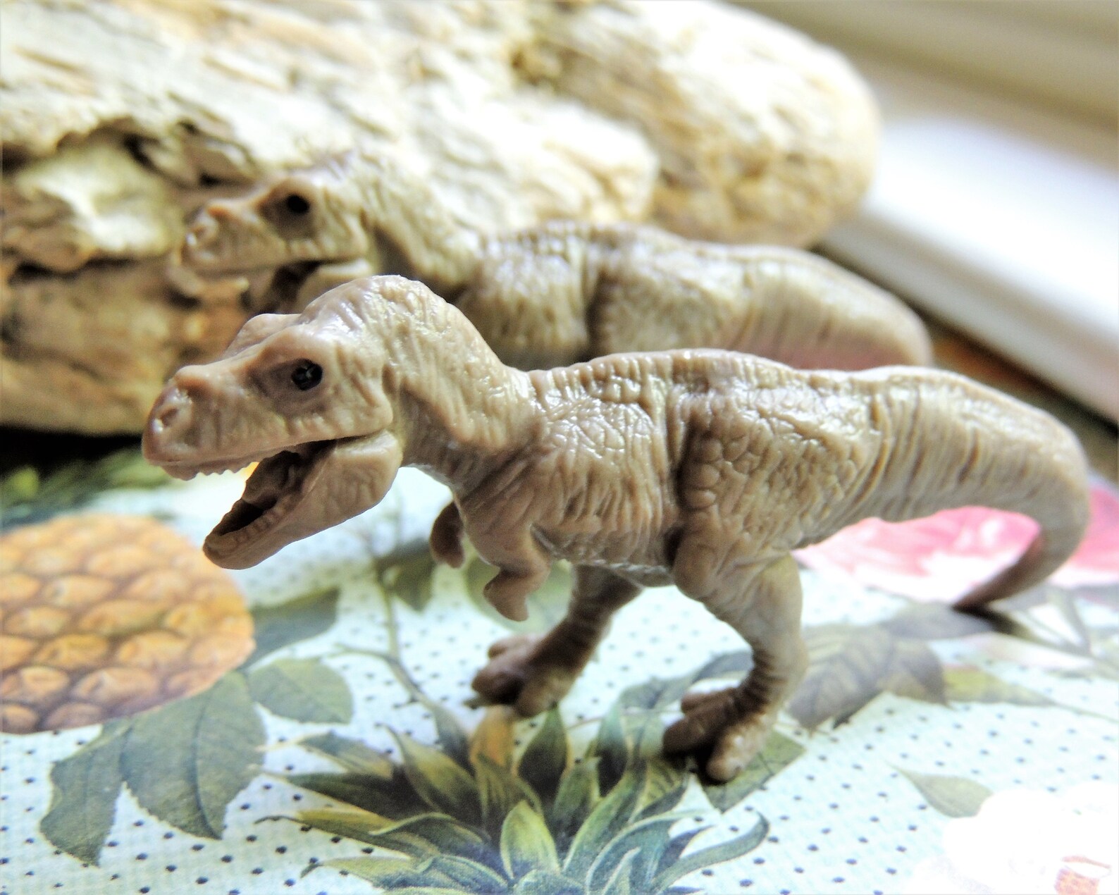 MINIATURE T-REX DINOSAUR Animal Figures Figurine Fairy Gardens - Etsy