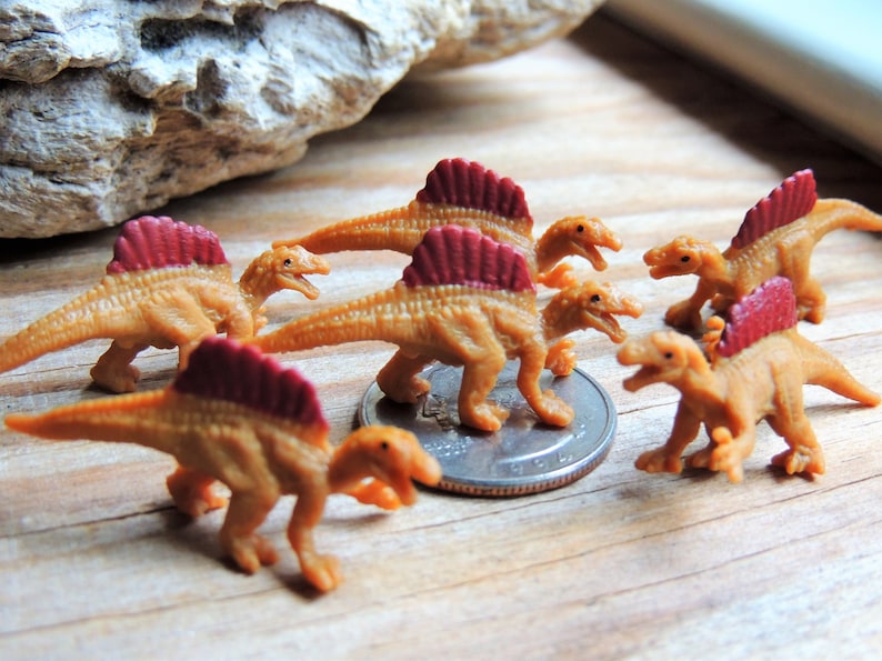 MINI DINOSAUR Miniature Tiny Dino Figurine Figure Micro | Etsy