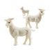 GOAT MINIATURE Farm Animals Figurine Figures Terrarium Dollhouse 1:12 ...