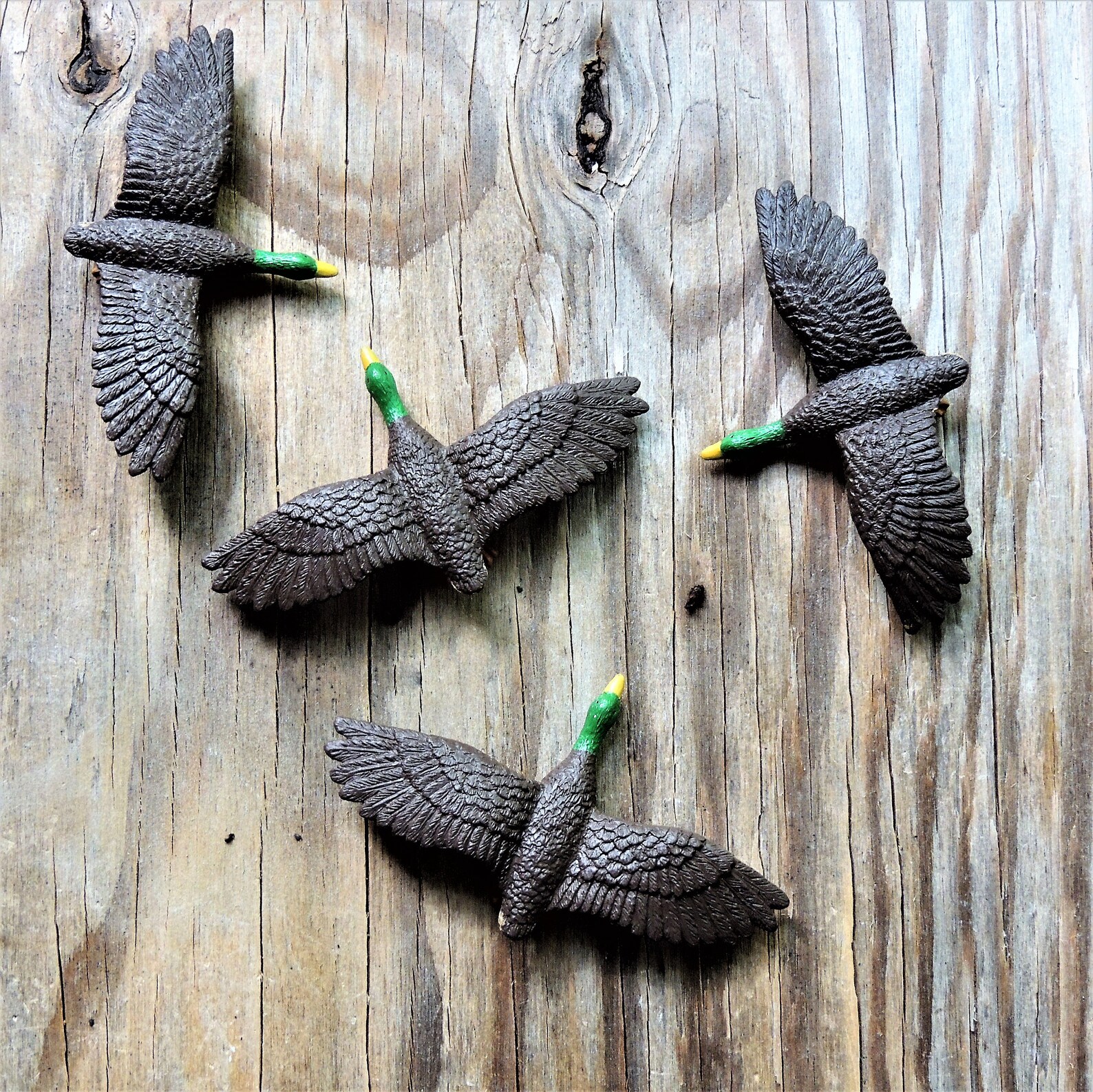 MINIATURE MALLARD DUCK Figurine Animals Figure Diorama | Etsy