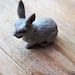 MINIATURE RABBIT Nature Plastic Animal Figures Figurines - Etsy