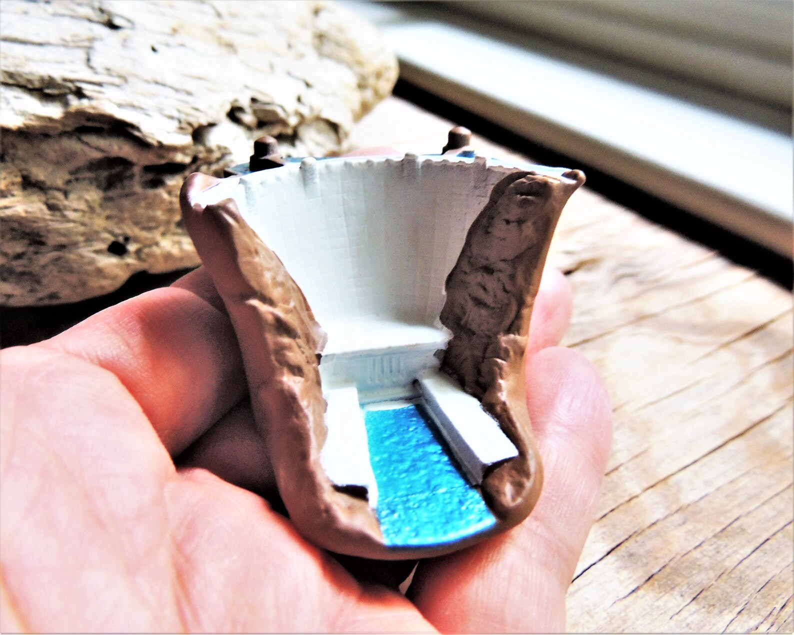 MINIATURE HOOVER DAM Figures Figurine Diorama Terrarium Craft Supplies ...
