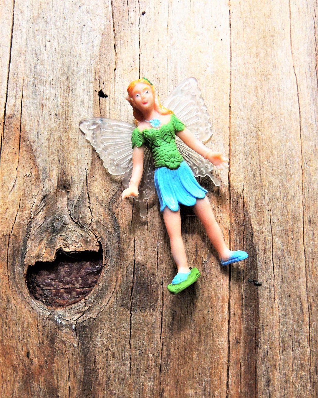 MINIATURE FAIRY FAIRIES Plastic Figure Figurine Fairy Garden Dollhouse ...