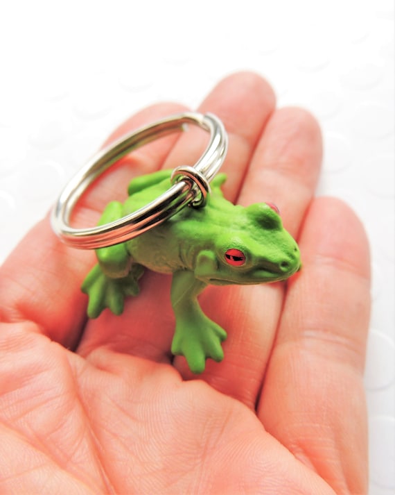 KEYCHAIN Key Chain FROG Key Ring Key Fob Animal Cute Fun Cool | Etsy