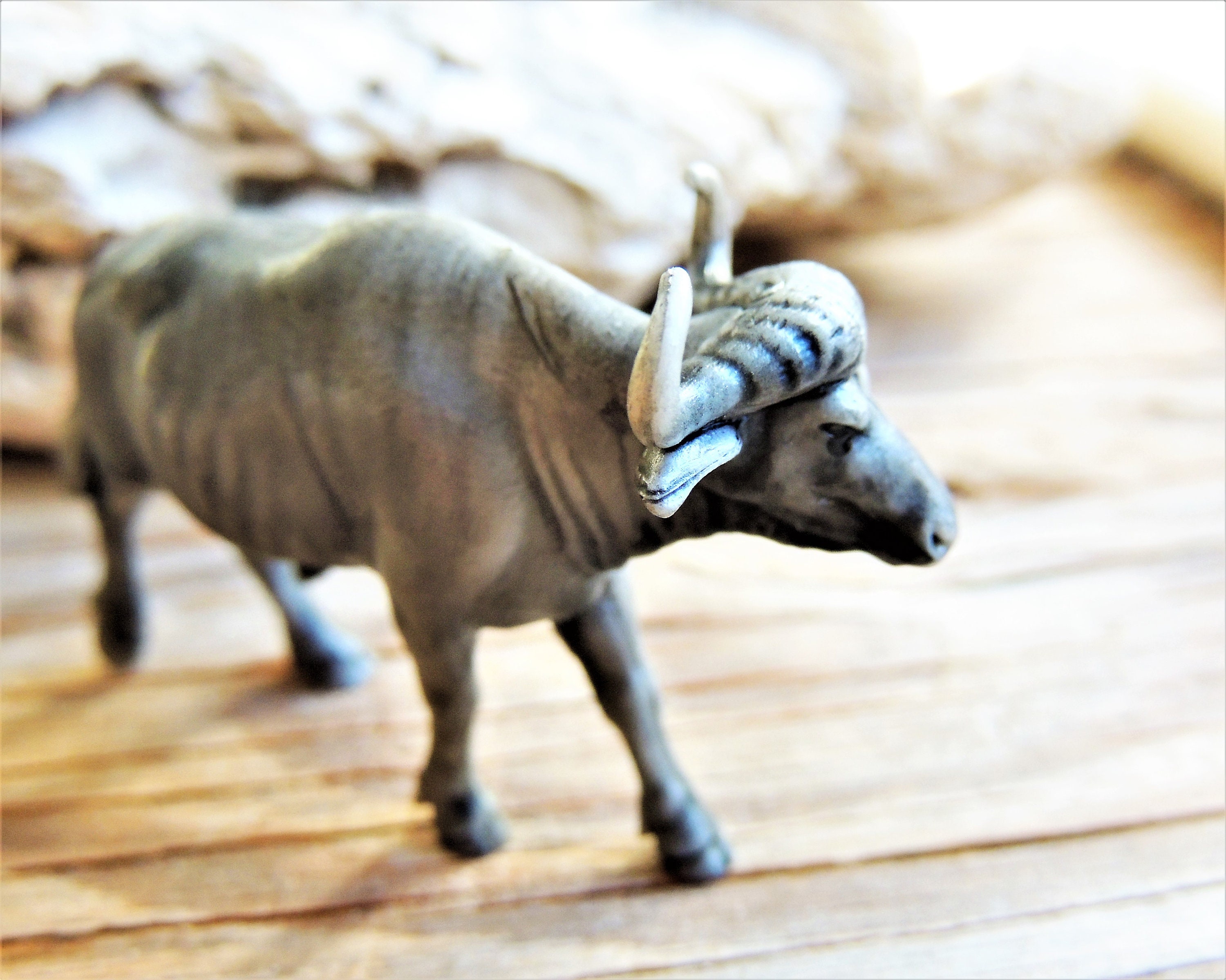 MINIATURE CAPE BUFFALO Animal Figurines Figures Fairy Garden | Etsy