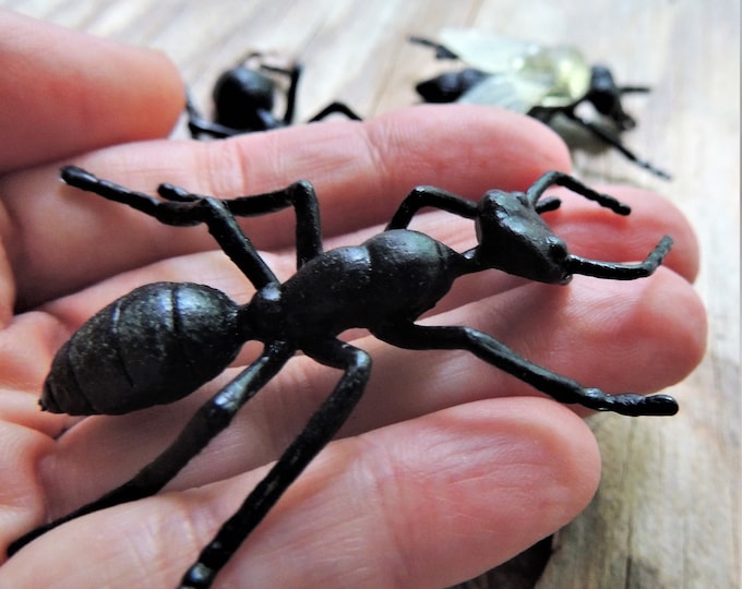 MINIATURE ANT Insects Animal Figure Figurine Dollhouse Fairy Garden ...