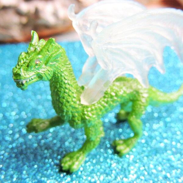 Miniature Forest Dragon - Etsy