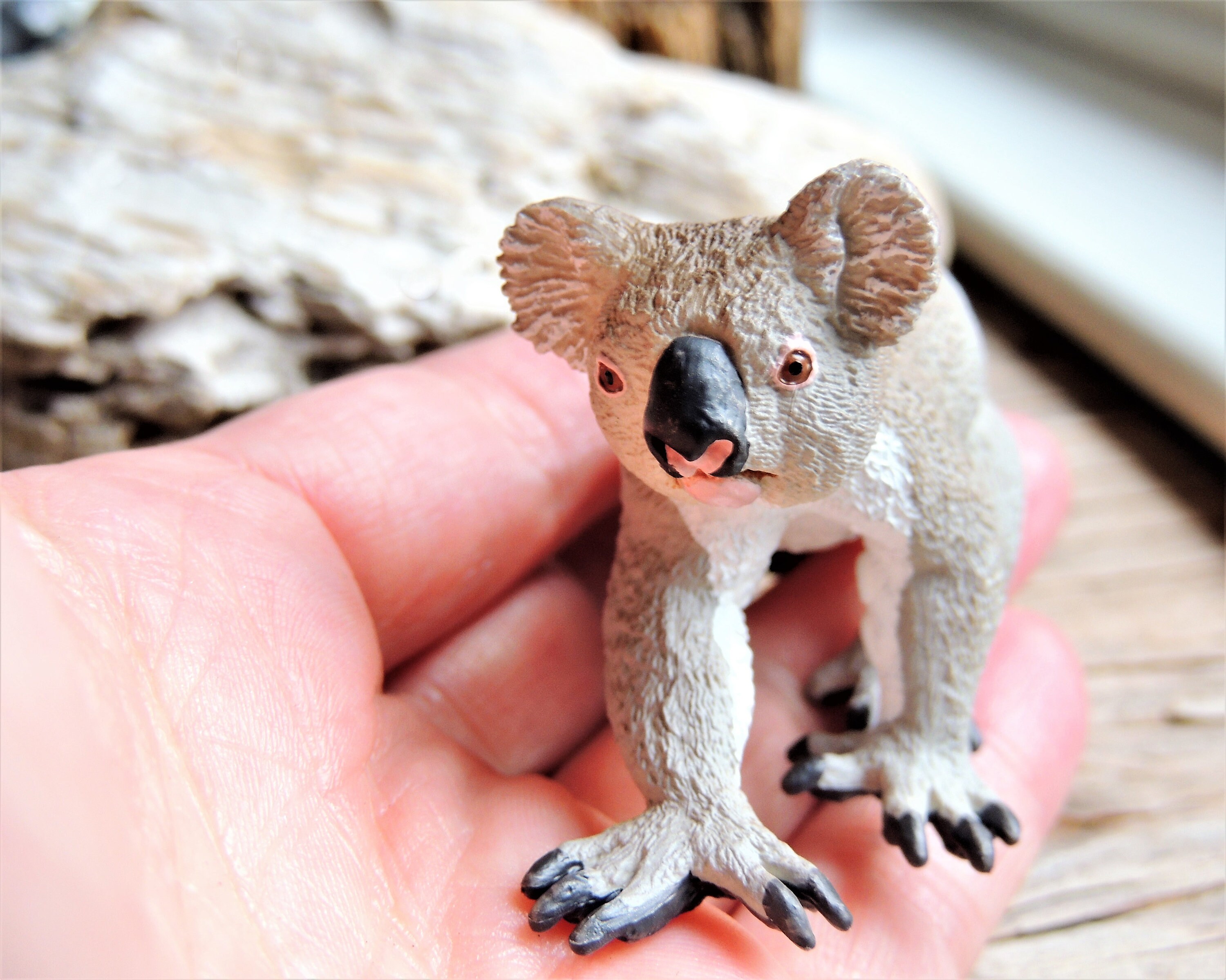 Large MINIATURE KOALA Bear Animals Figure Figurine Dollhouse - Etsy