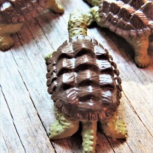 MINIATURE SNAPPING TURTLE Animal Figurine Figures Dollhouse Diorama ...