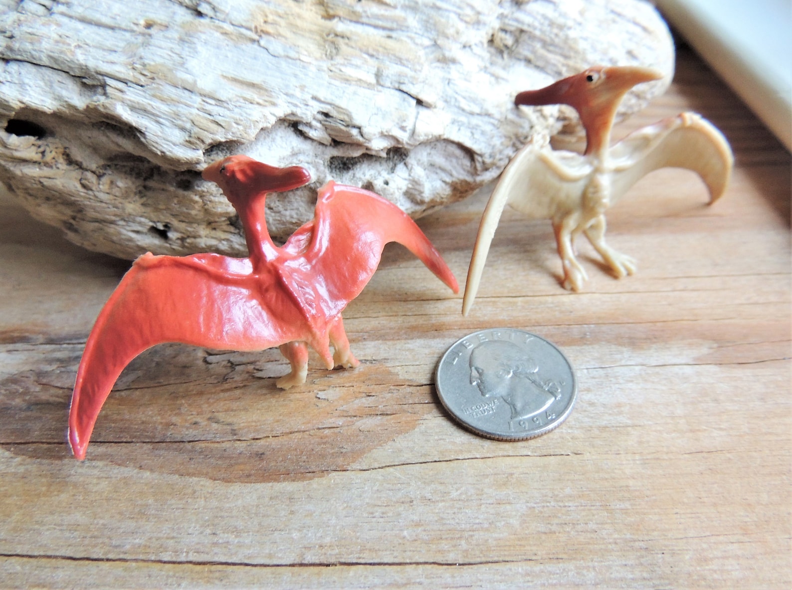 MINIATURE DINOSAUR Pterodactyl Dino Plastic Toy Figure Figurine ...