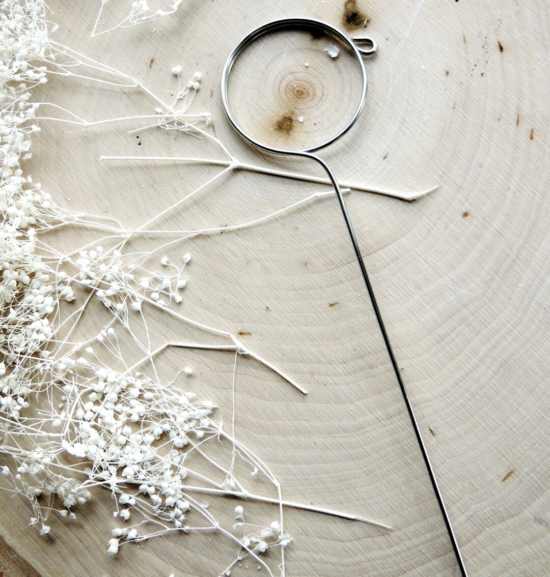 Long Silver Gold Wire Table Number Holders Wedding DIY Swirl Spiral ...