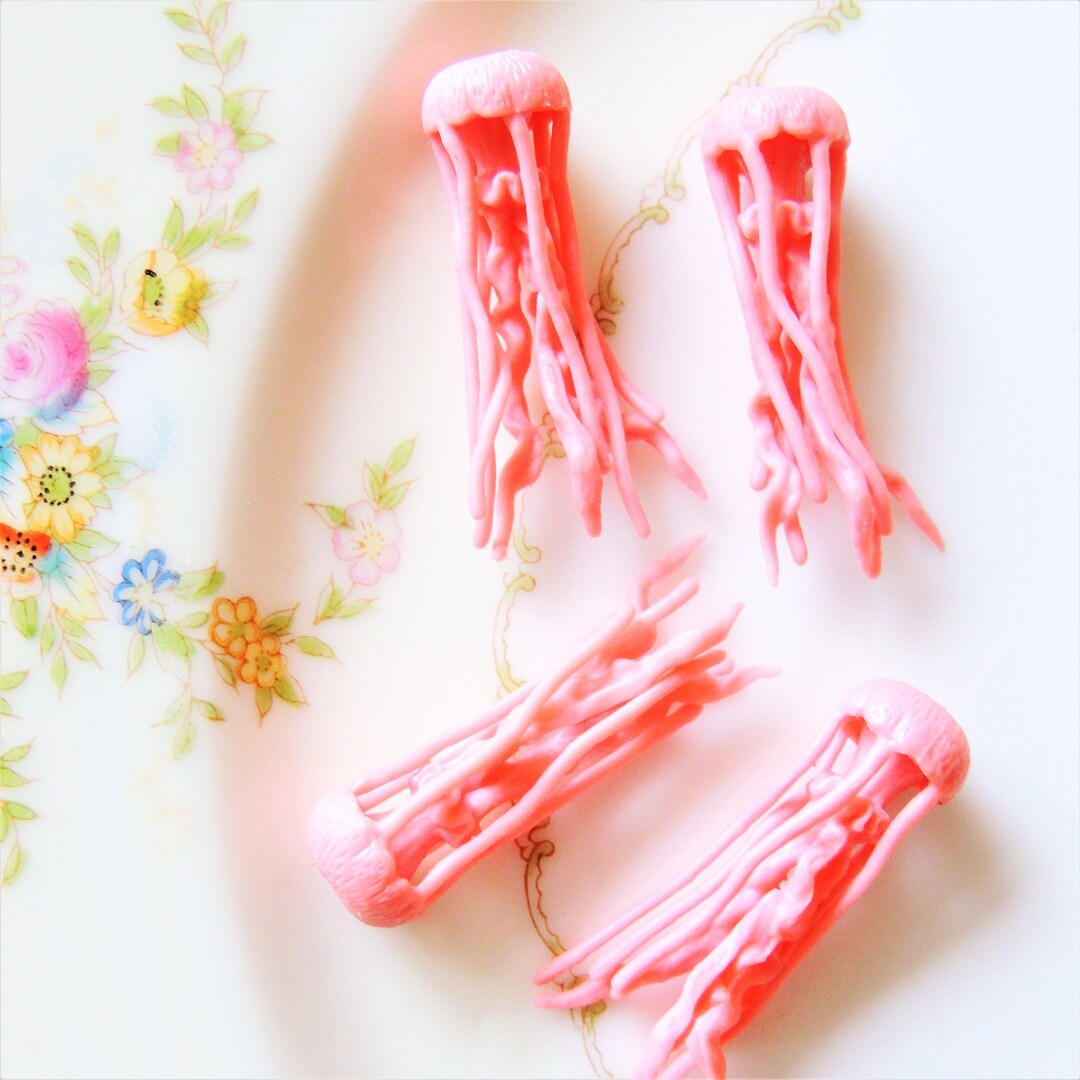 JELLYFISH MINIATURES Sea Creature Figurines Figures Figurines Dollhouse ...