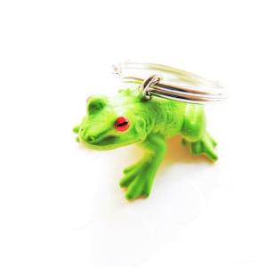 KEYCHAIN Key Chain FROG Key Ring Key Fob Animal Cute Fun Cool Unique ...
