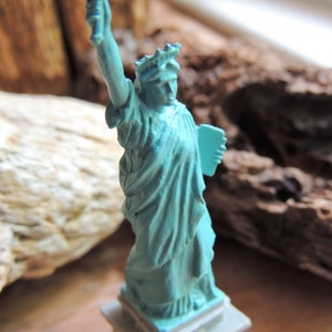 MINIATURE Statue of Liberty Figures Figurine Diorama Fairy Garden ...
