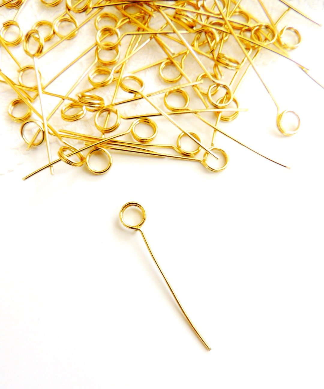 25 Gold Silver Wire Place Card Holders DIY Swirl Stems Picks - Etsy