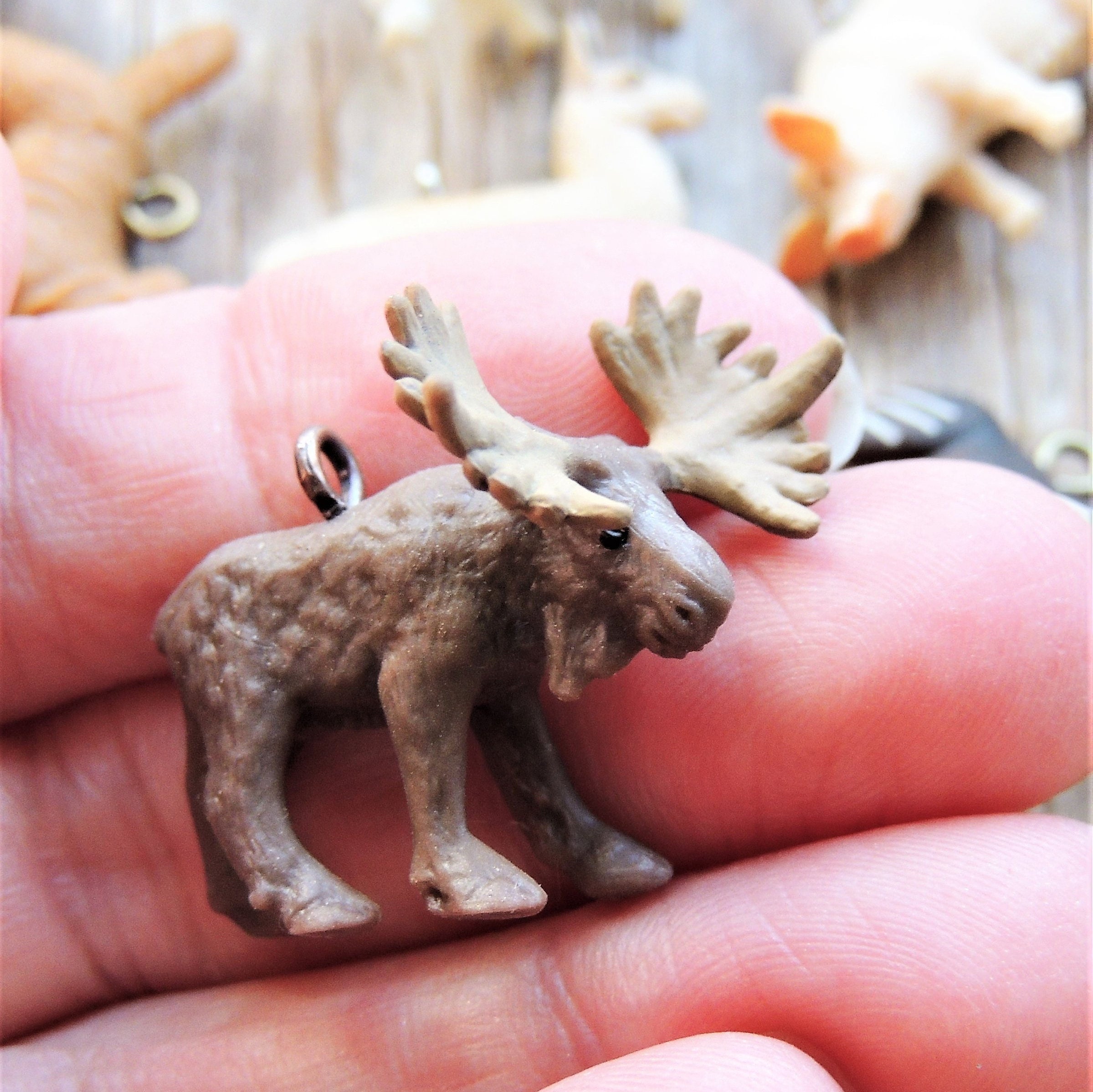 ANIMAL CHARM Tiny Animal Charms for Bracelet Cell Phone Planner Charm ...