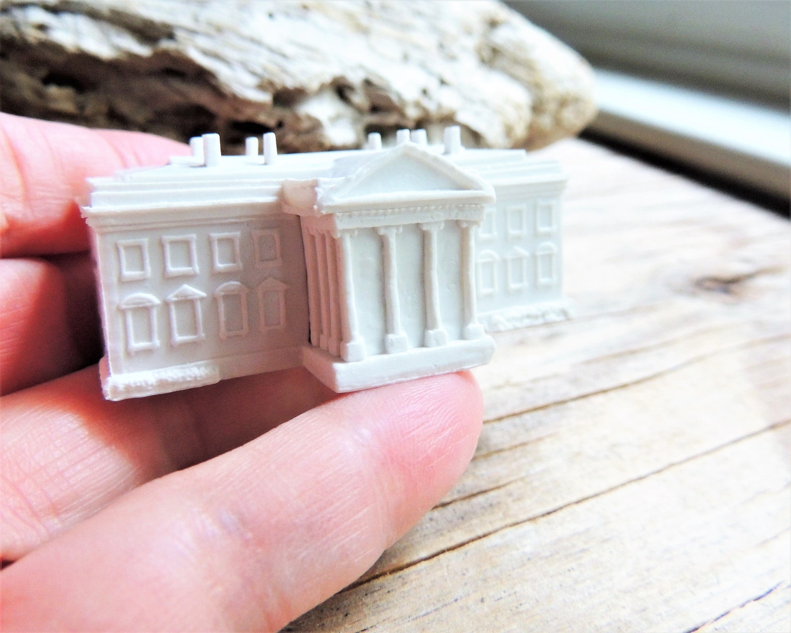 MINIATURE WHITE HOUSE Building Figures Figurine Diorama - Etsy