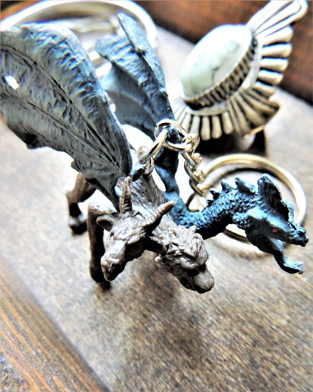 KEYCHAIN Key Chain CHIMERA Key Ring Key Fob Fantasy Fun Cool Unique ...