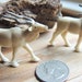 MINIATURE WHITE ANTELOPE Addax Animal Figurines Figures Fairy Garden ...