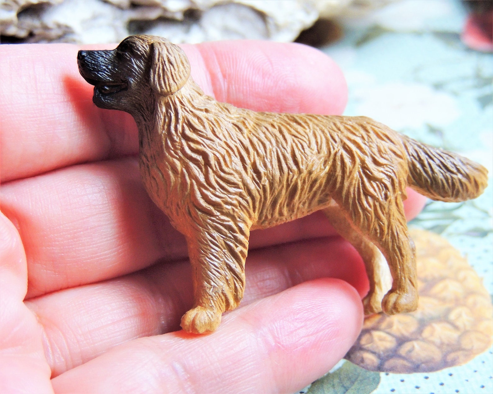 Dog MINIATURE DOG FIGURINE Set Animals Figures Fairy Garden - Etsy