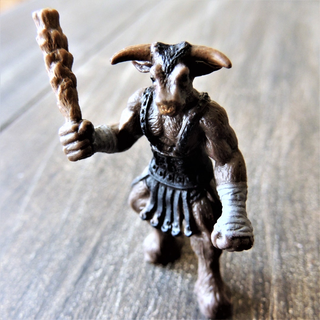 MINIATURE MINOTAUR: Figurine Figure Fairy Garden Dollhouse Diorama ...