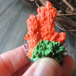MINIATURE CORAL Reef Figures Figurines Fairy Garden Dollhouse Diorama ...