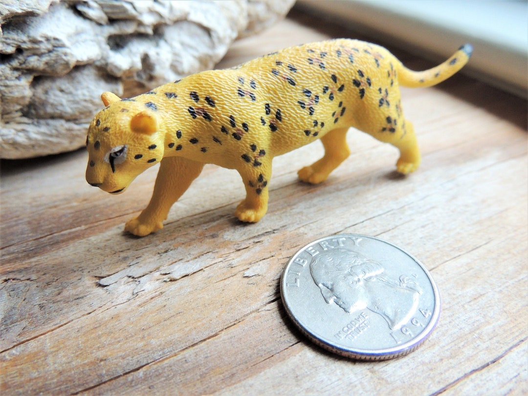 MINIATURE JAGUAR Animals Figures Figurines Dollhouse Diorama - Etsy