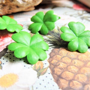 MINIATURE Four Leaf Clover Micro Mini Figurine Figure Fairy Garden ...