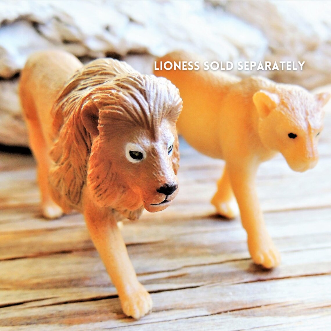 MINIATURE LION Animal Figurines Figures Fairy Garden Dollhouse - Etsy