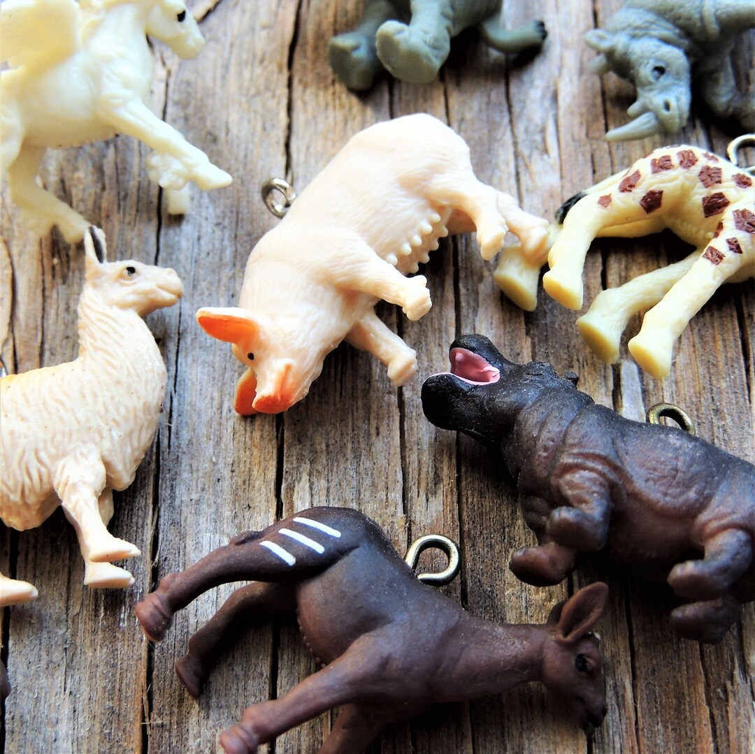 ANIMAL CHARM Tiny Animal Charms for Bracelet Cell Phone Planner Charm ...