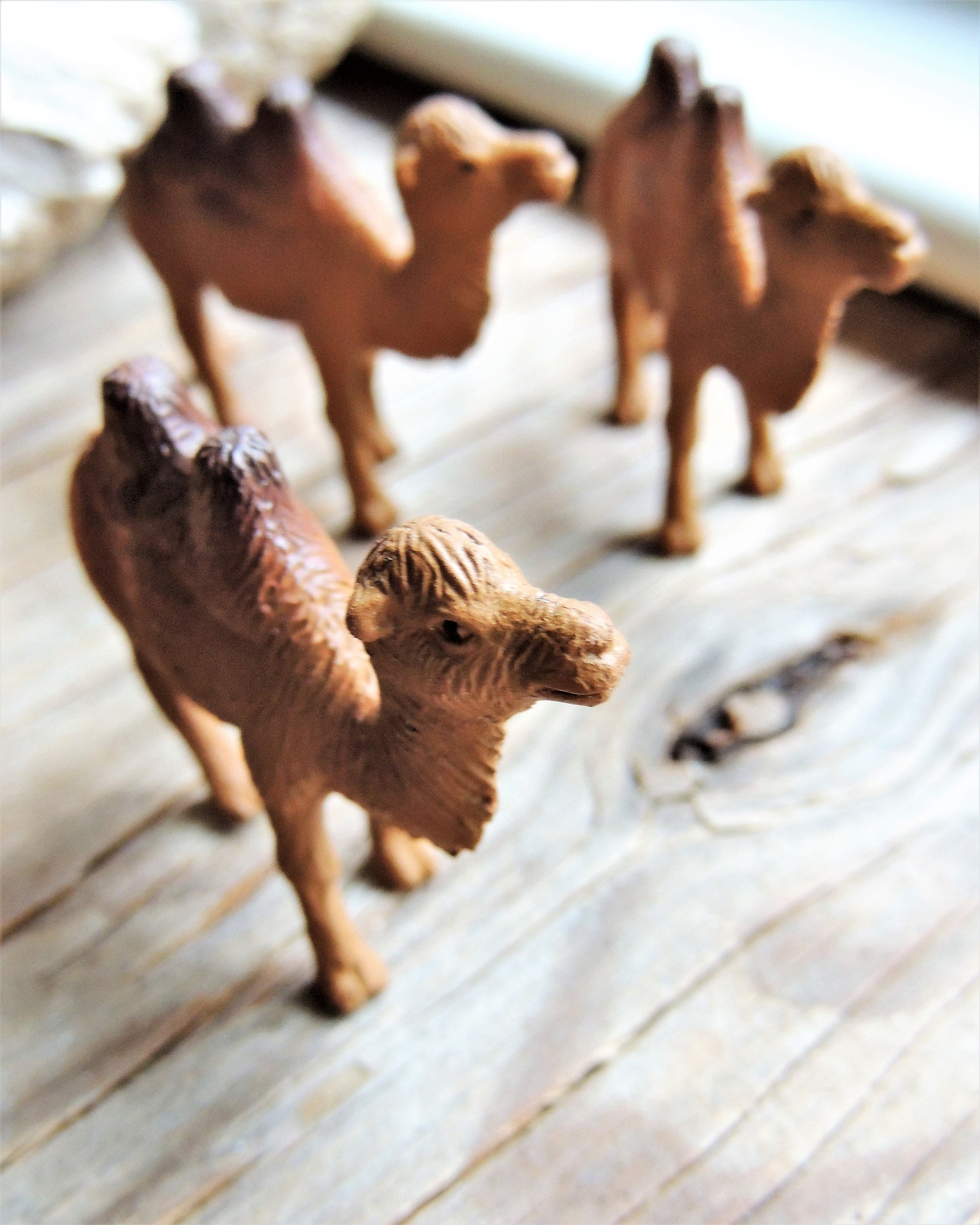 MINIATURE CAMEL Plastic Animal Figures Figurines for Fairy - Etsy