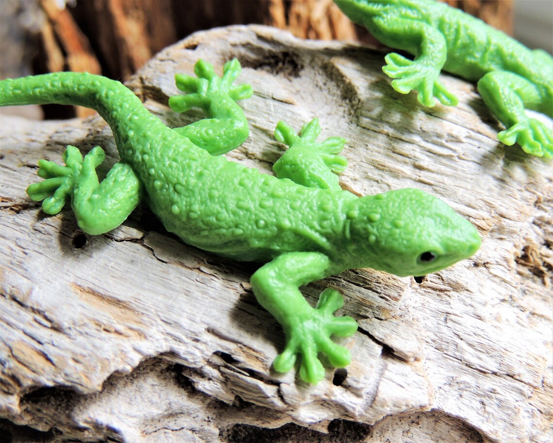 MINIATURE LIZARD Animal Figure Figurine Fairy Gardens - Etsy