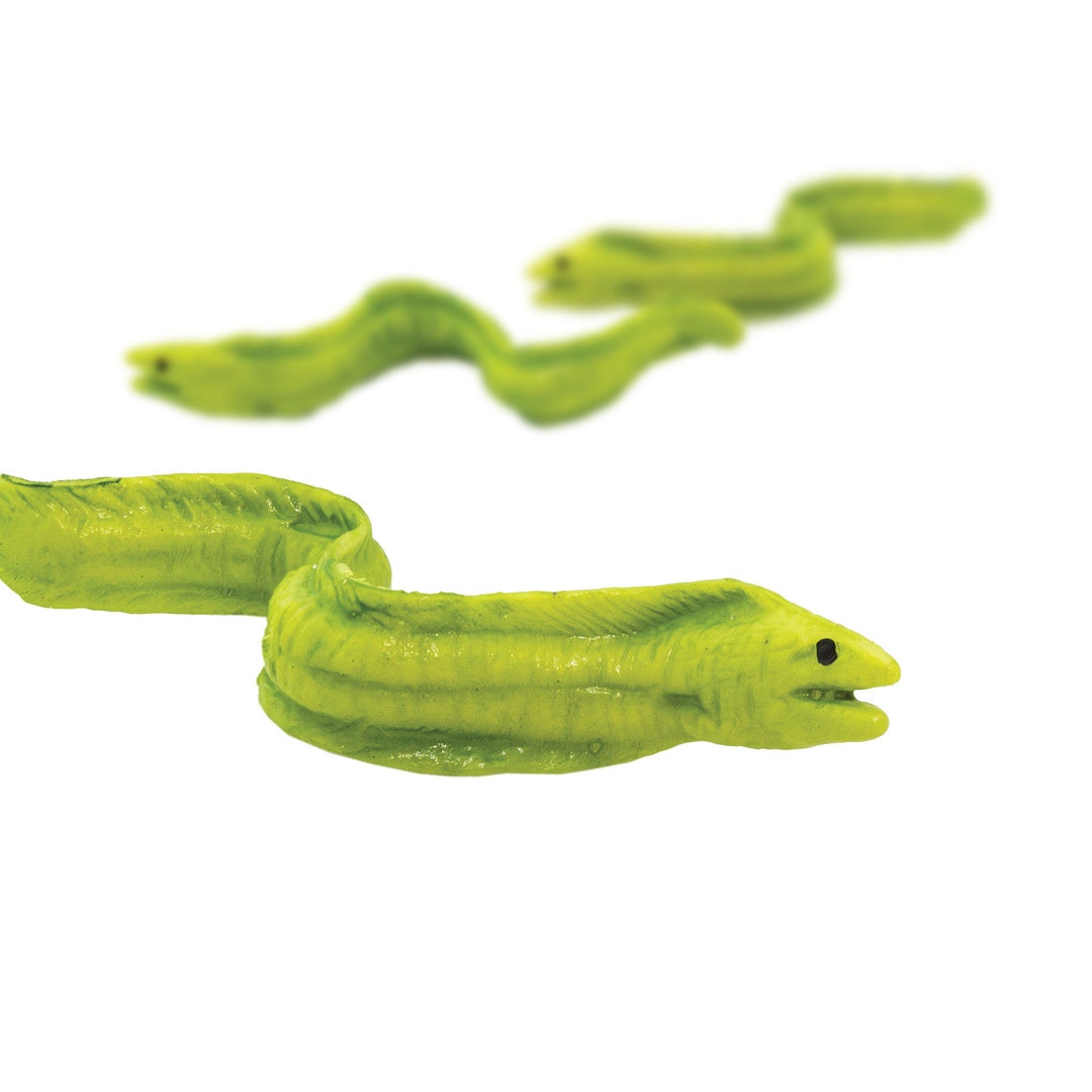 MINIATURE Eel Fish Animals Figure Figurines Fairy Garden Dollhouse ...