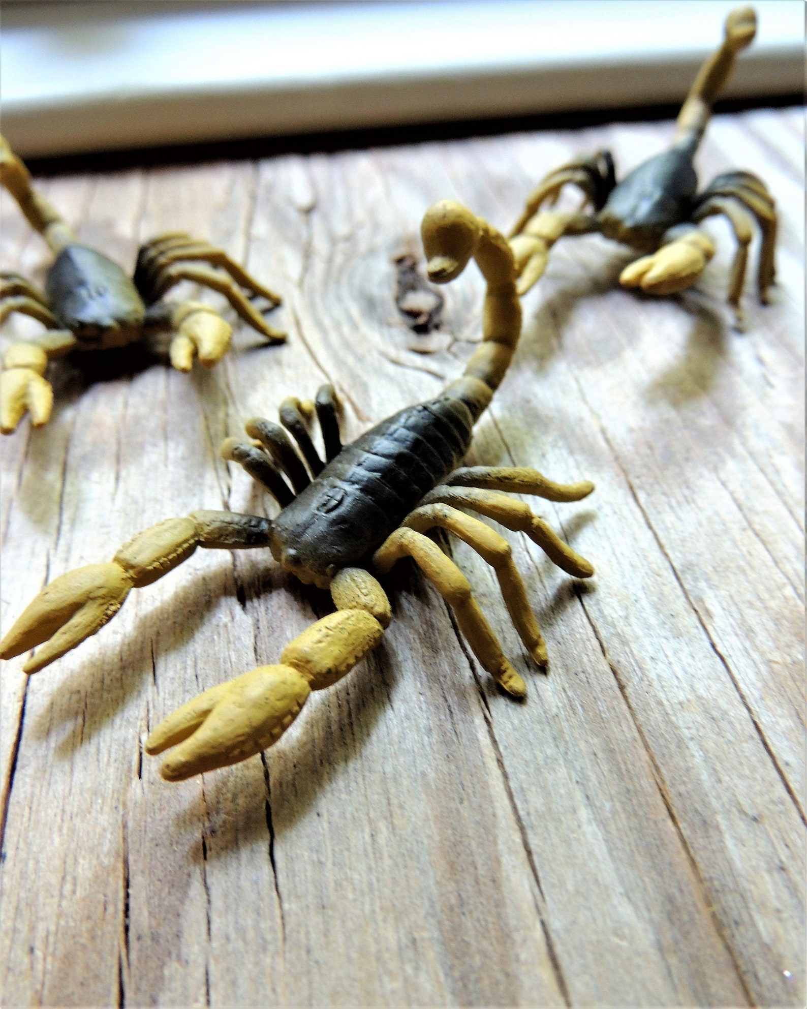 MINIATURE SCORPION Animals Figures Figurines Dollhouse Fairy - Etsy
