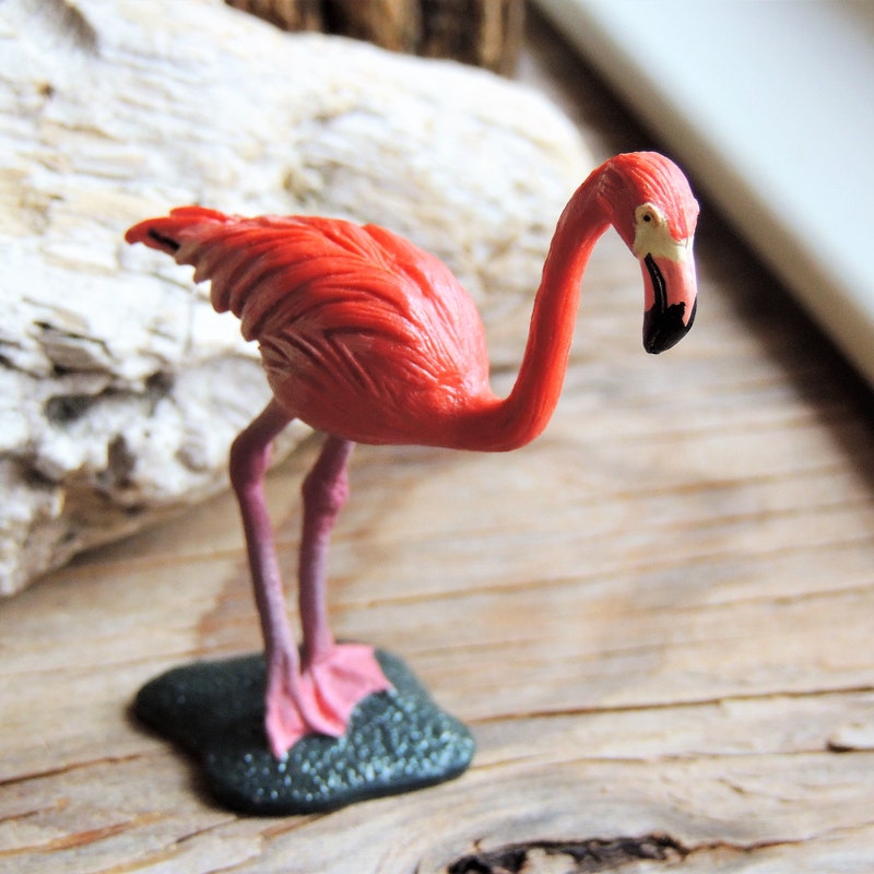 Flamingo Figurine - Etsy