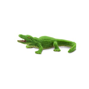 MINIATURE ALLIGATOR Animal Figures Figurines Dollhouse Fairy Garden ...