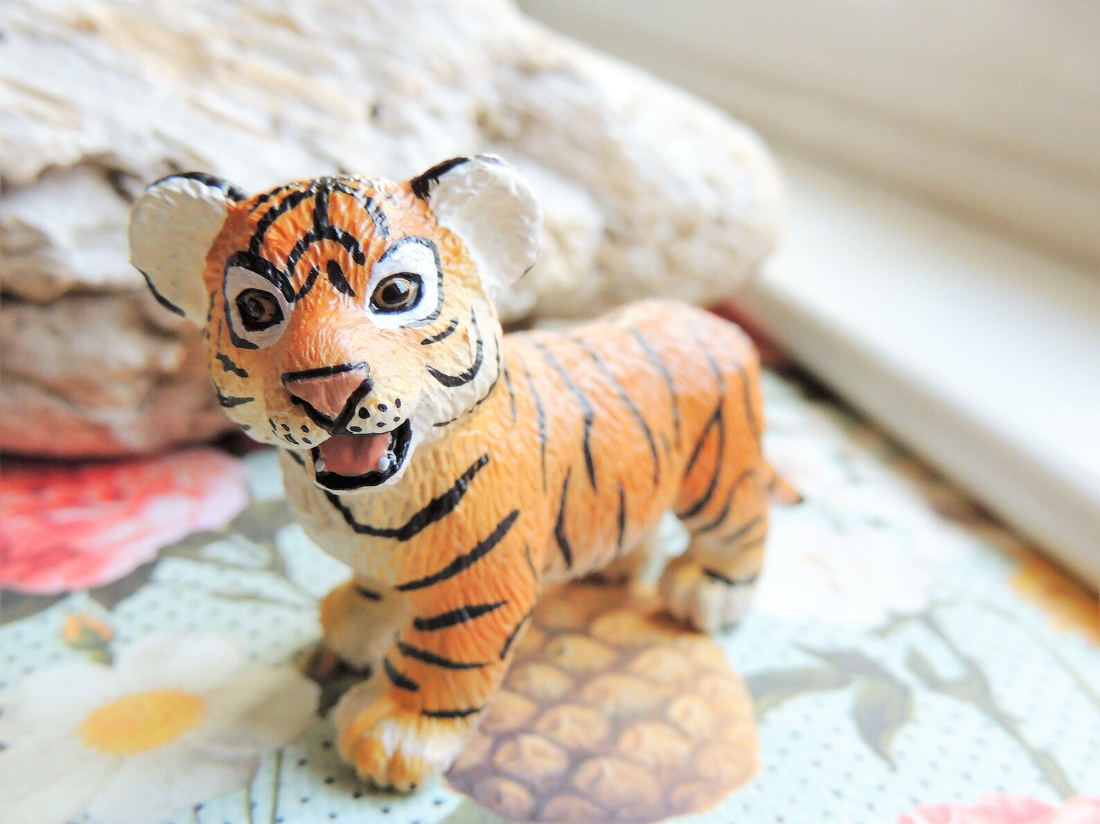Large MINIATURE Bengal Tiger Cub Animals Figure Figurine - Etsy