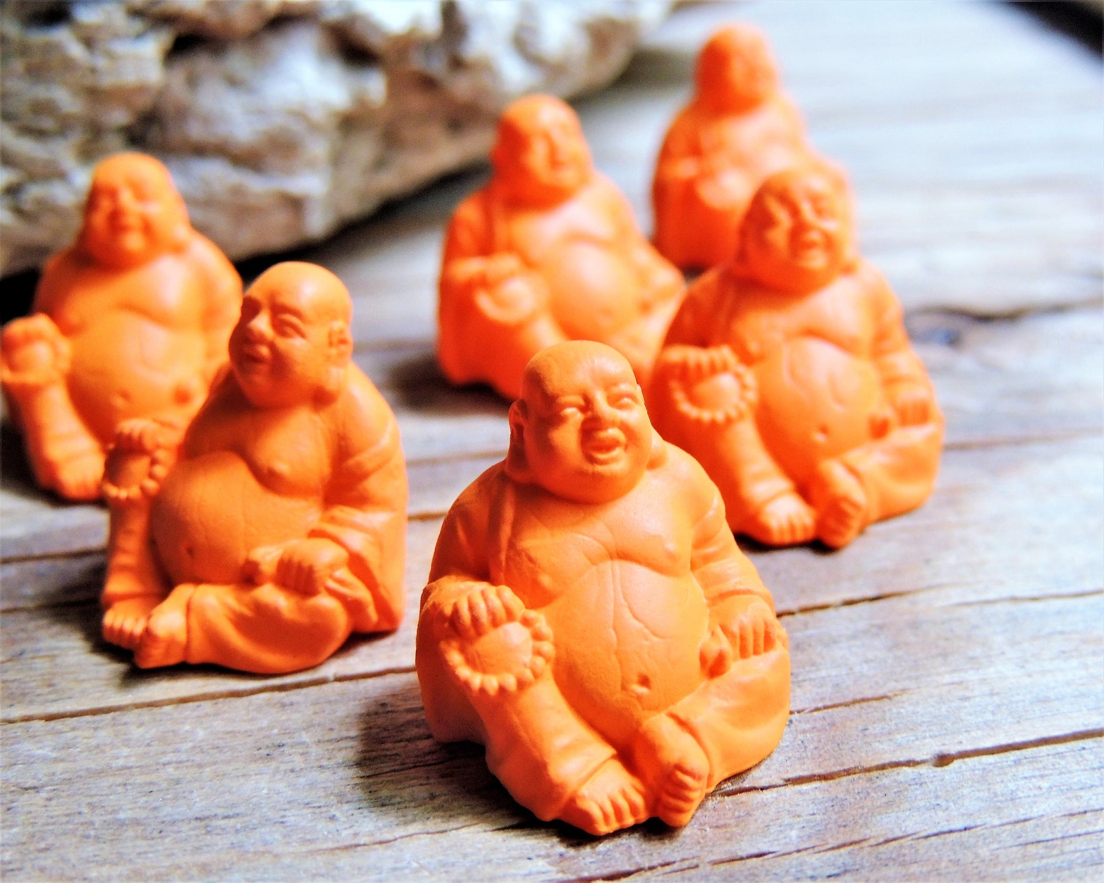 MINIATURE BUDDHA FIGURE: Mini Buddha Figurine Tiny Soft - Etsy