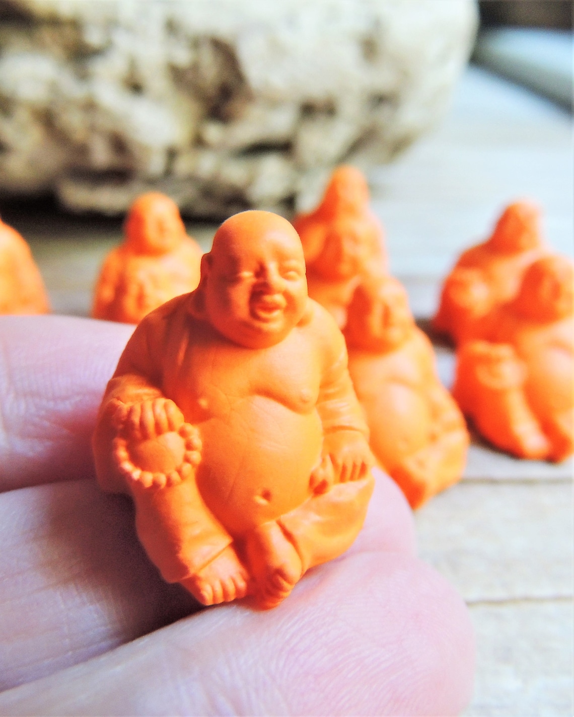 MINIATURE BUDDHA FIGURE: Mini Buddha Figurine Tiny Soft - Etsy