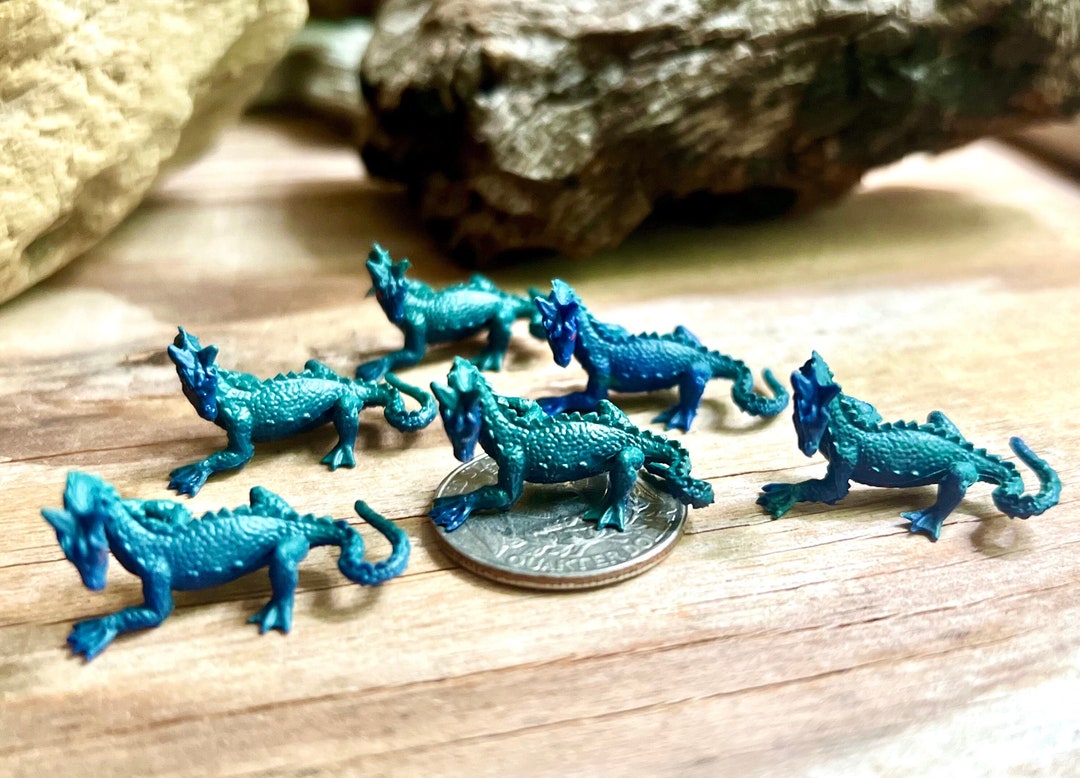 SEA MONSTER MINIATURES Figures Figurines Dollhouse Diorama Terrarium ...