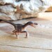 TINY MINIATURE DINOSAUR Raptor Figurine Figure Fairy Garden - Etsy