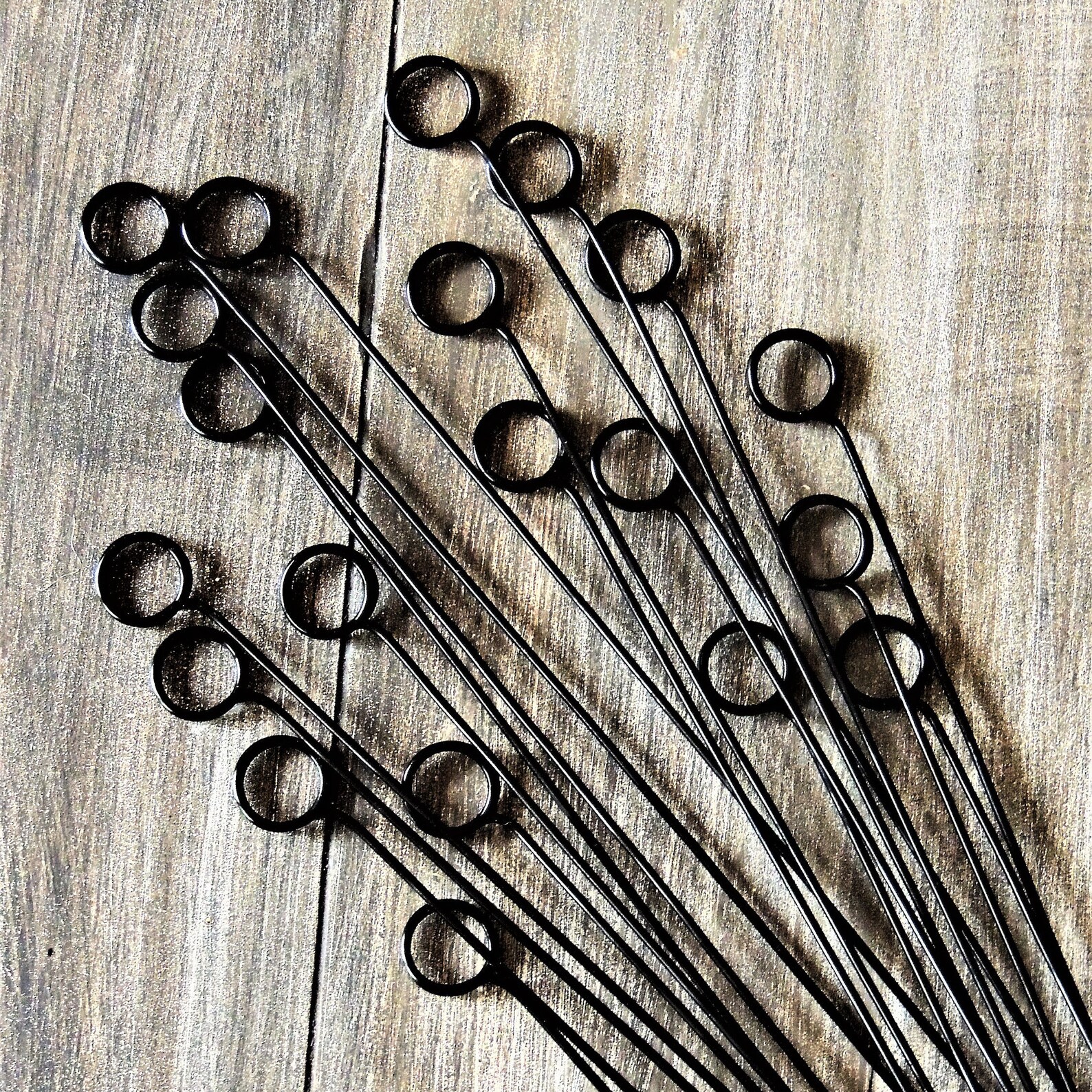 Tall WIRE CARD HOLDERS Table Number Holder Swirl Stems Pick - Etsy